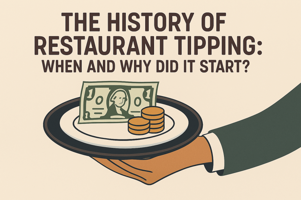 The History Of Restaurant Tipping: When And Why Did It Start? - Decimaly